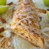 Easy Apple Danish Braid with Cream Cheese Filling