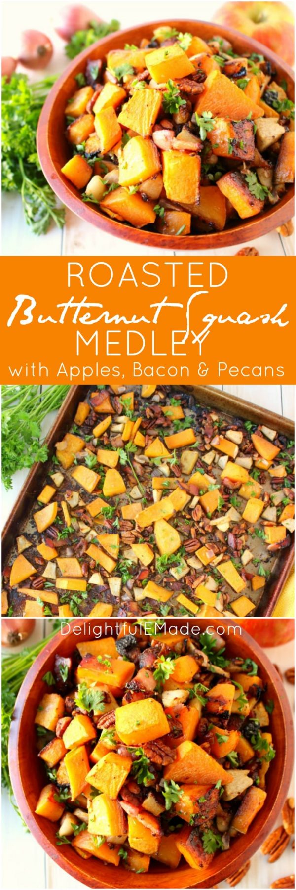 Roasted Butternut Squash Medley - Delightful E Made