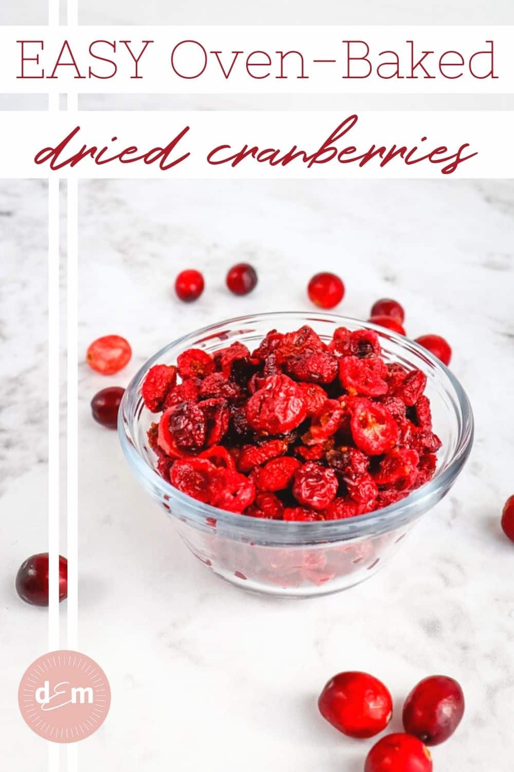 How to Make Dried Cranberries | Sugar-Free Dried Cranberries Recipe