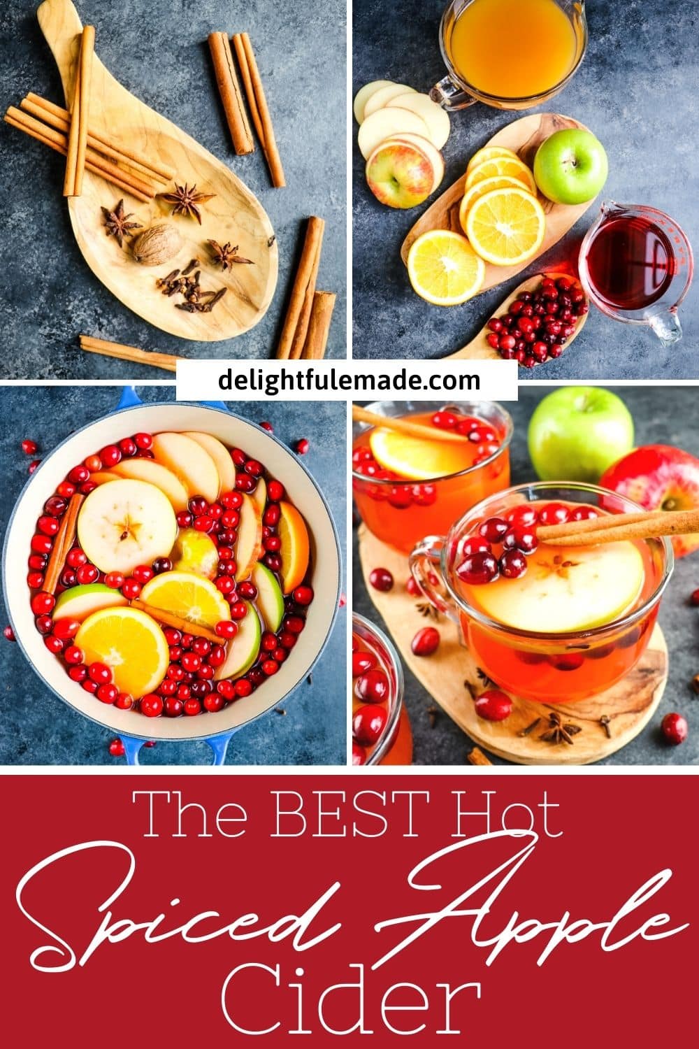 Hot Mulled Apple Cider | BEST Mulled Spiced Cider (Stove or Crock Pot)