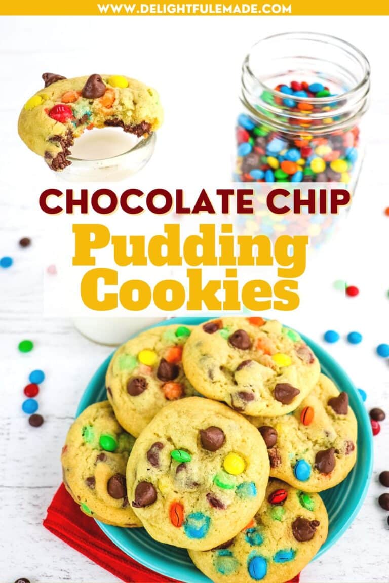 Chocolate Chip Pudding Cookies - Delightful E Made