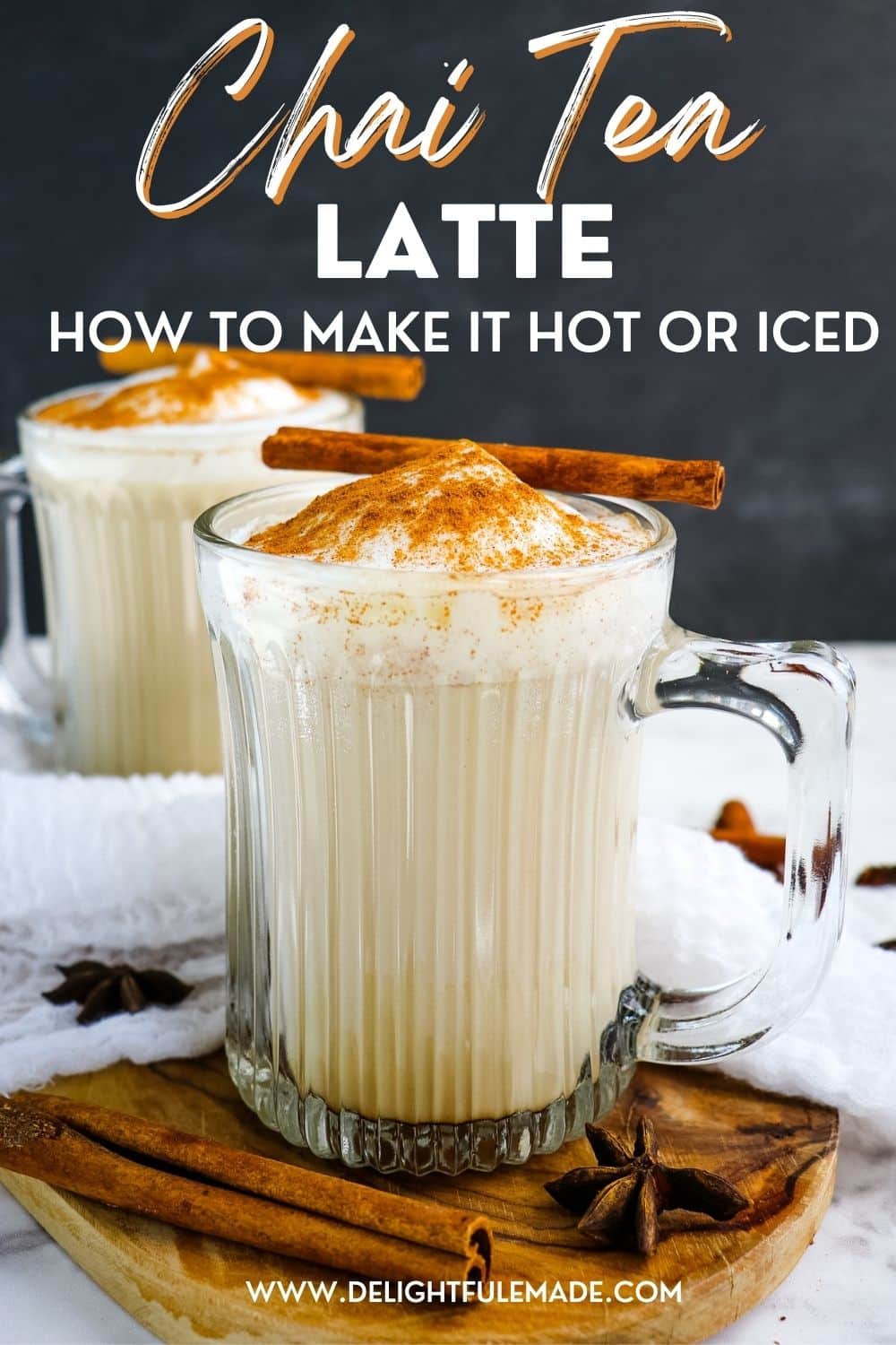 EASY Starbucks Chai Tea Latte Recipe {How to Make Hot or Iced}