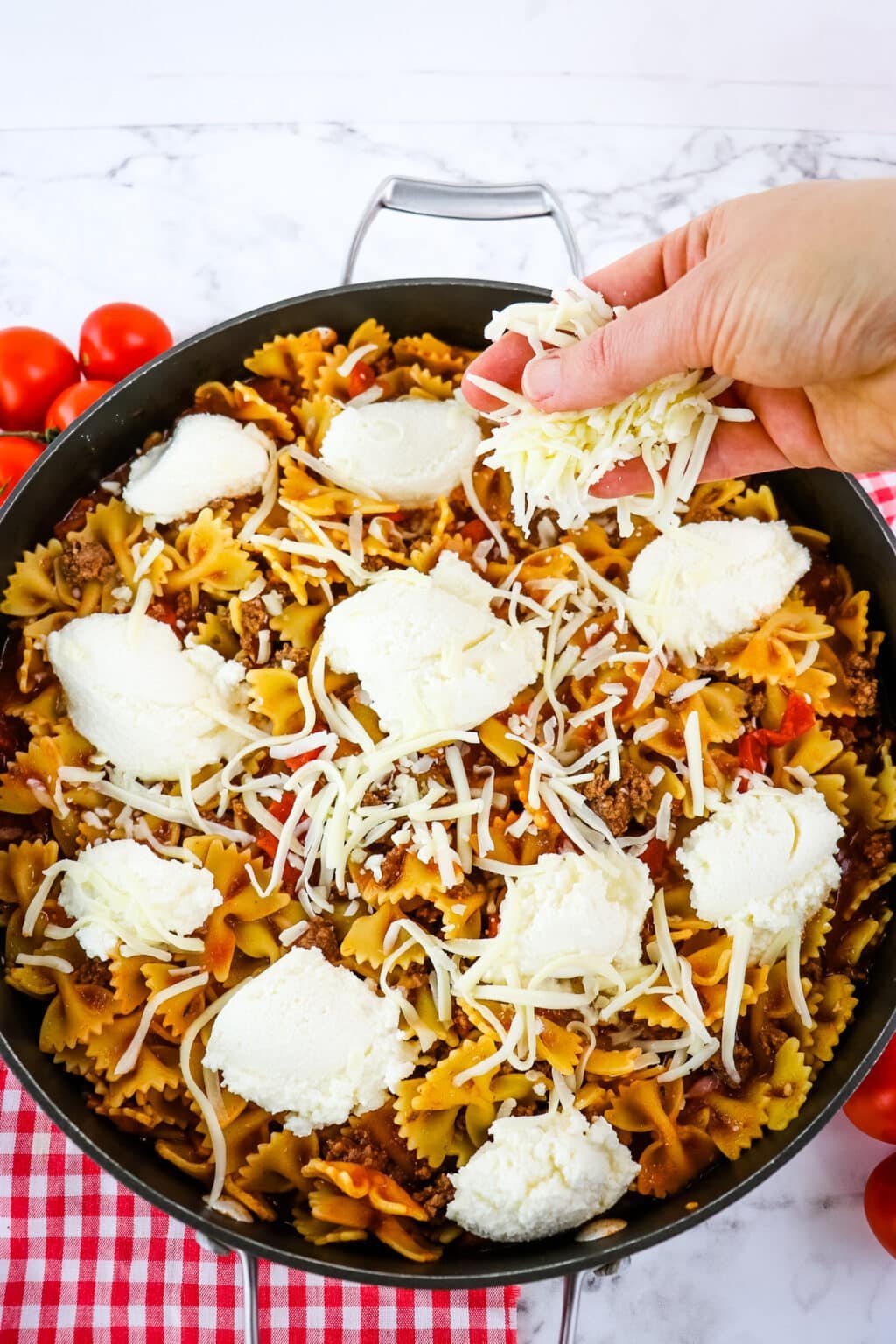 The EASIEST Skillet Lasagna Recipe | One Skillet Stovetop Recipe