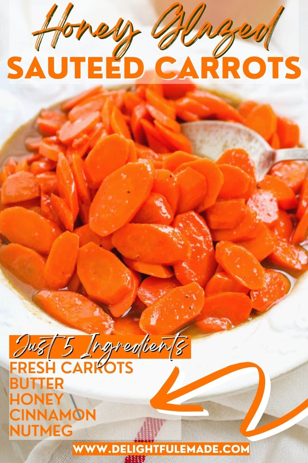 The EASIEST Sauteed Carrots Recipe | Delightful E Made