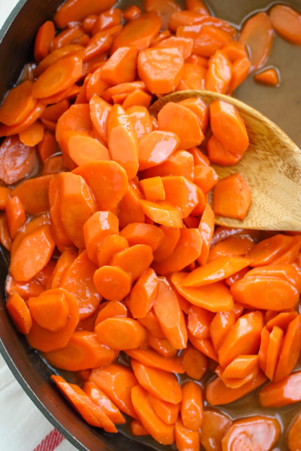 Sauteed Sliced Carrots with Honey Butter Glaze | Delightful E Made