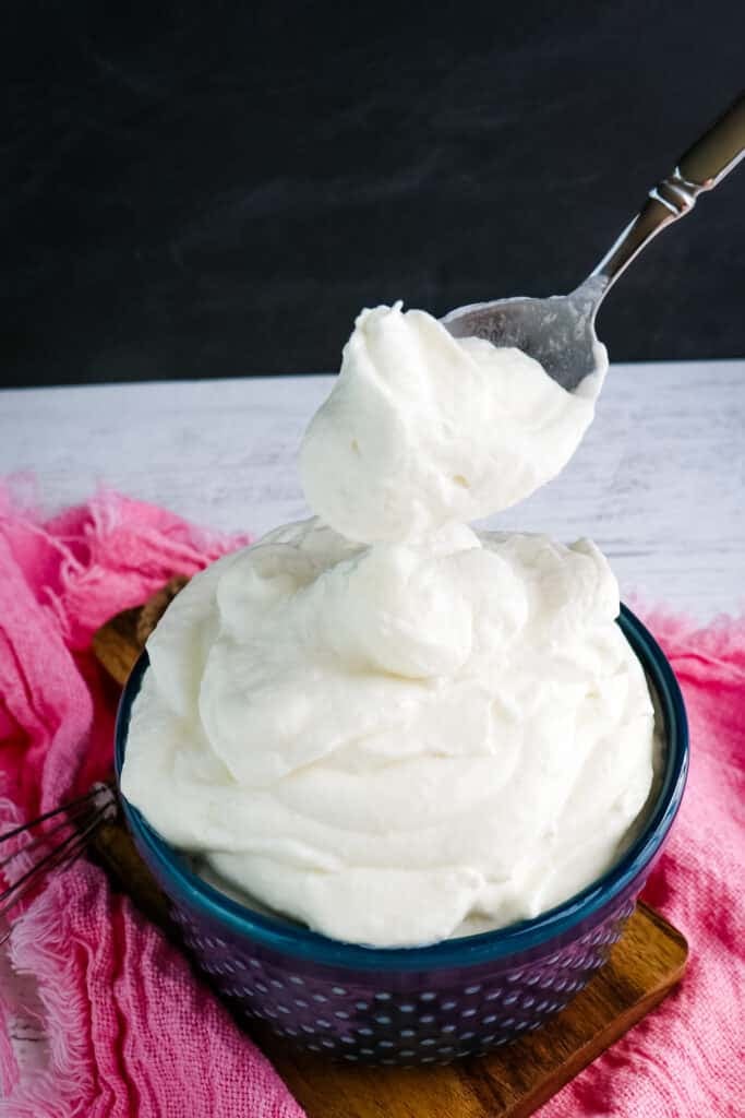 Easy Homemade Cool Whip with Real Cream and Vanilla