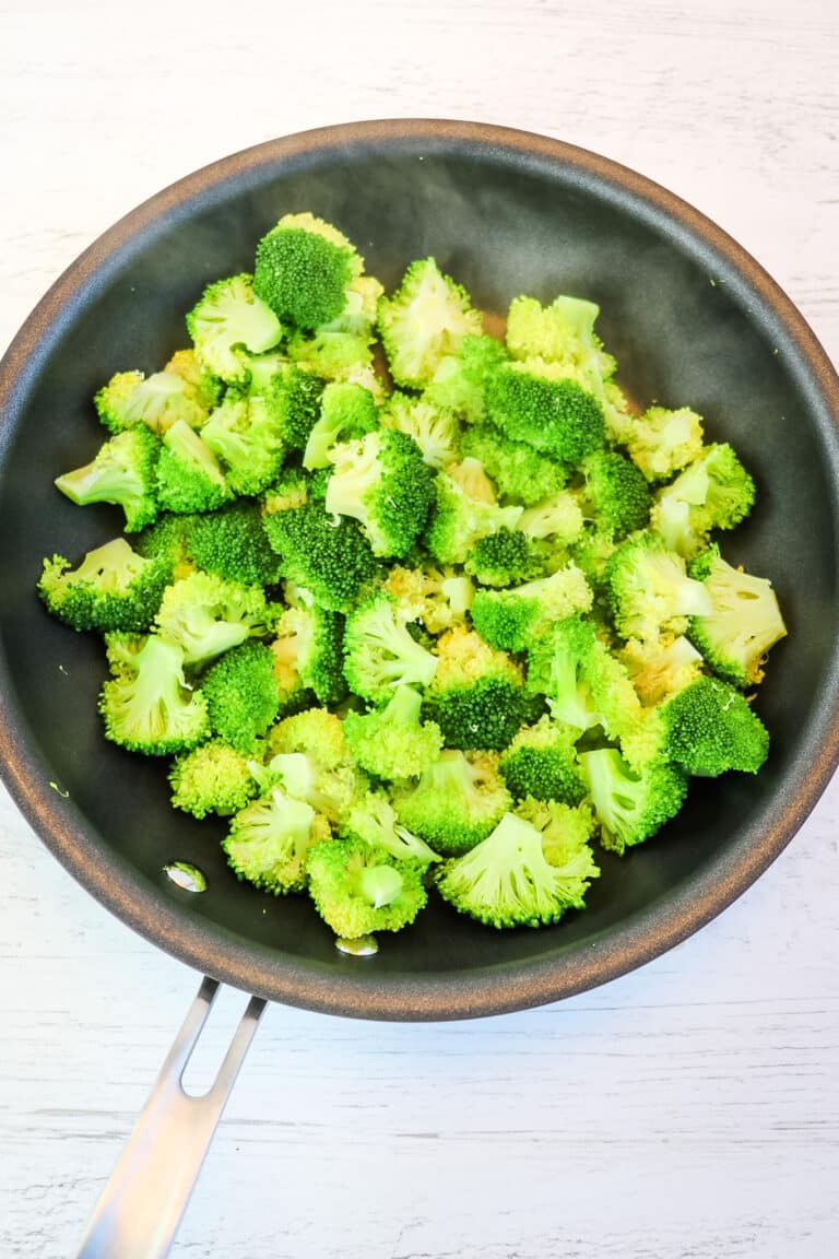 Sauteed Broccoli with Garlic | EASY Sauteed Broccoli Recipe!