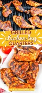 Zesty Grilled Chicken Leg Quarters with BBQ Seasoning