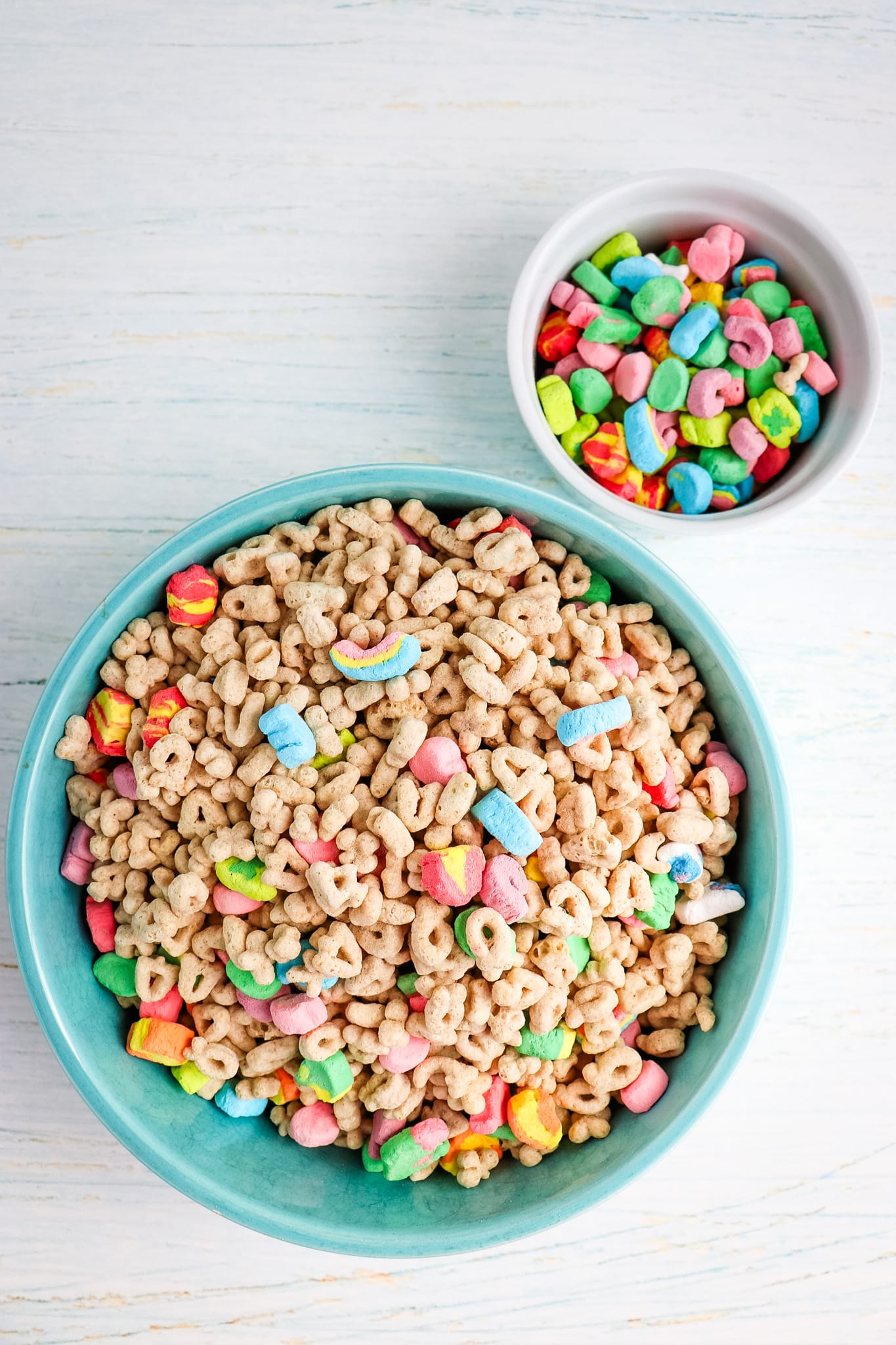 How to Make Lucky Charms Krispie Treats in the Microwave