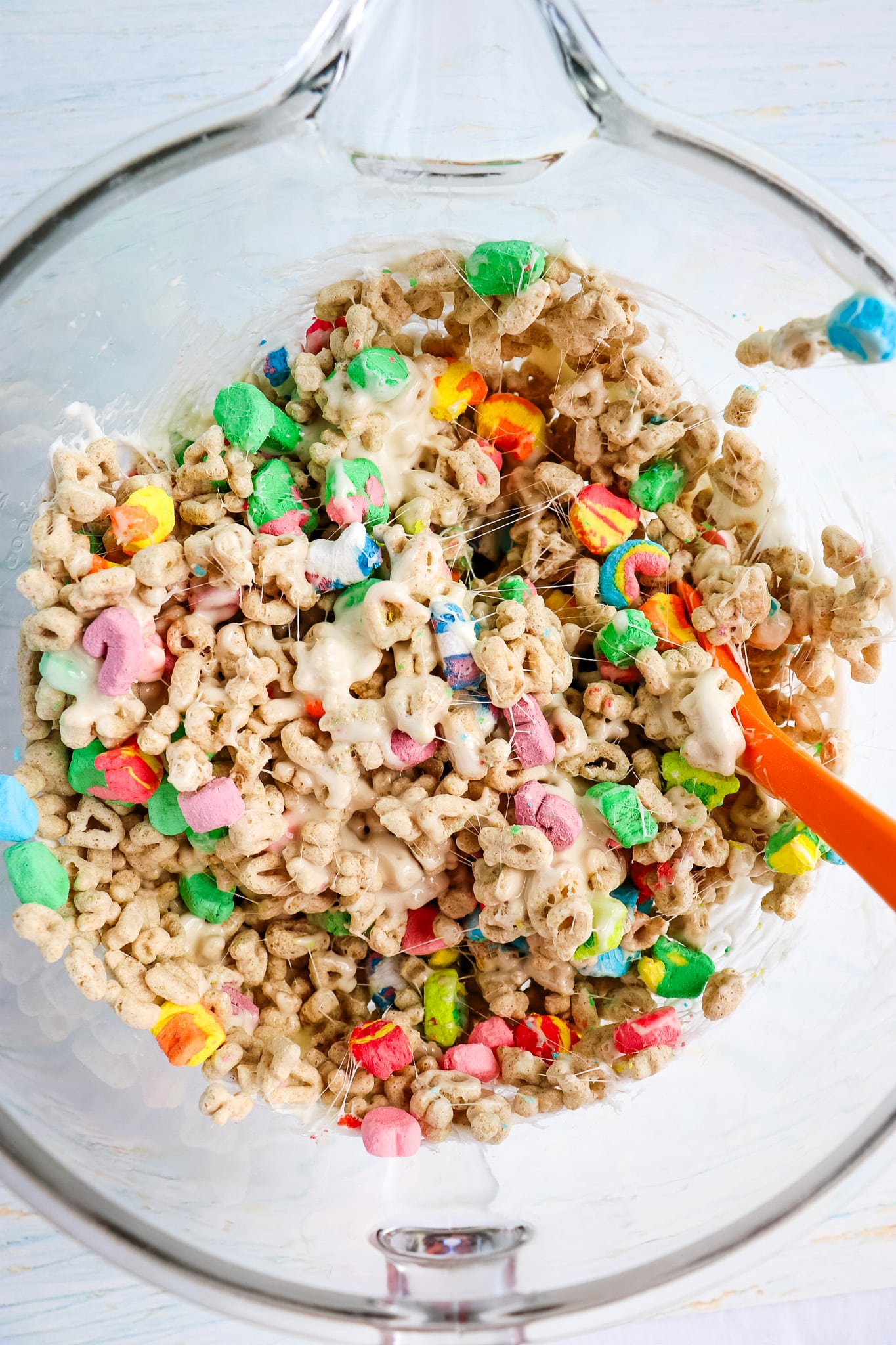 How to Make Lucky Charms Krispie Treats in the Microwave