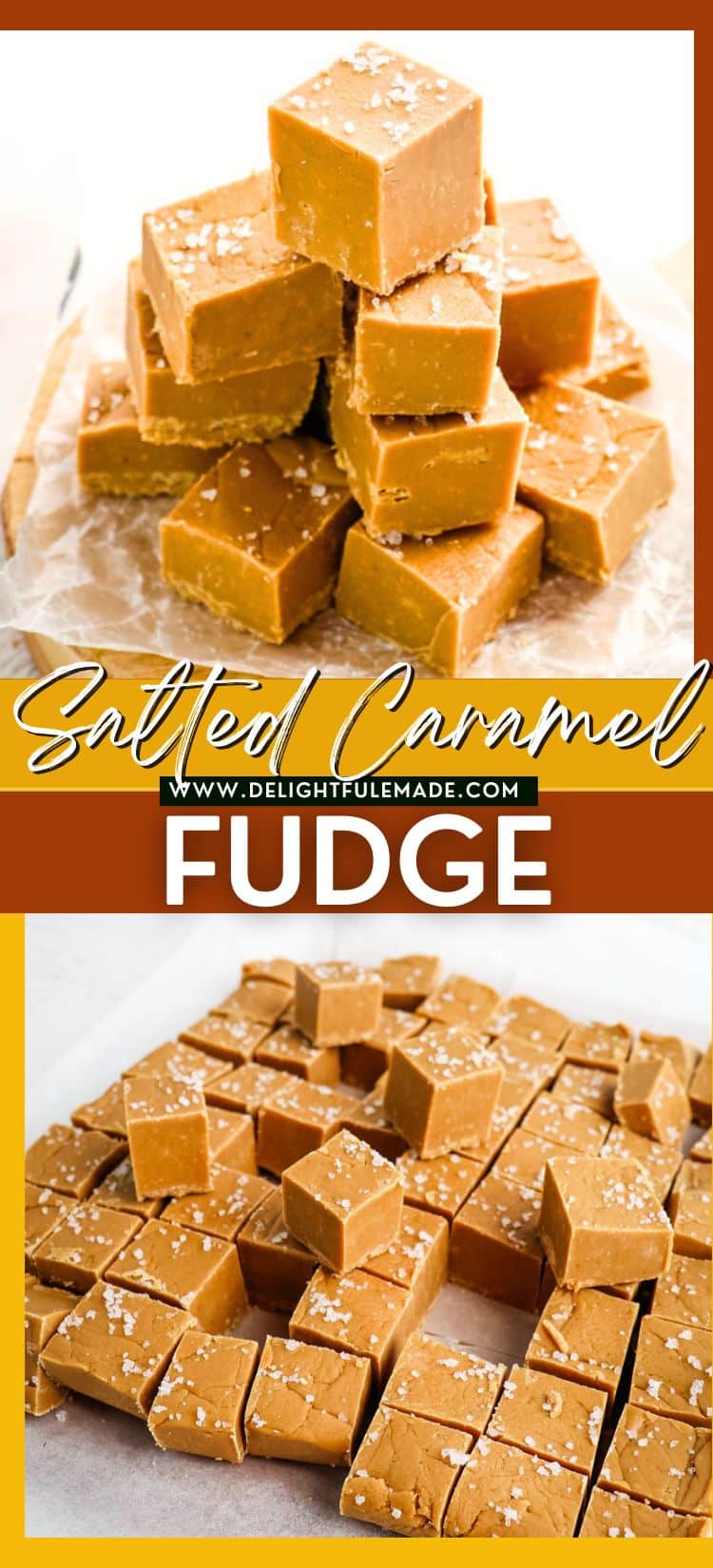 Salted Caramel Fudge - BEST Caramel Fudge Recipe