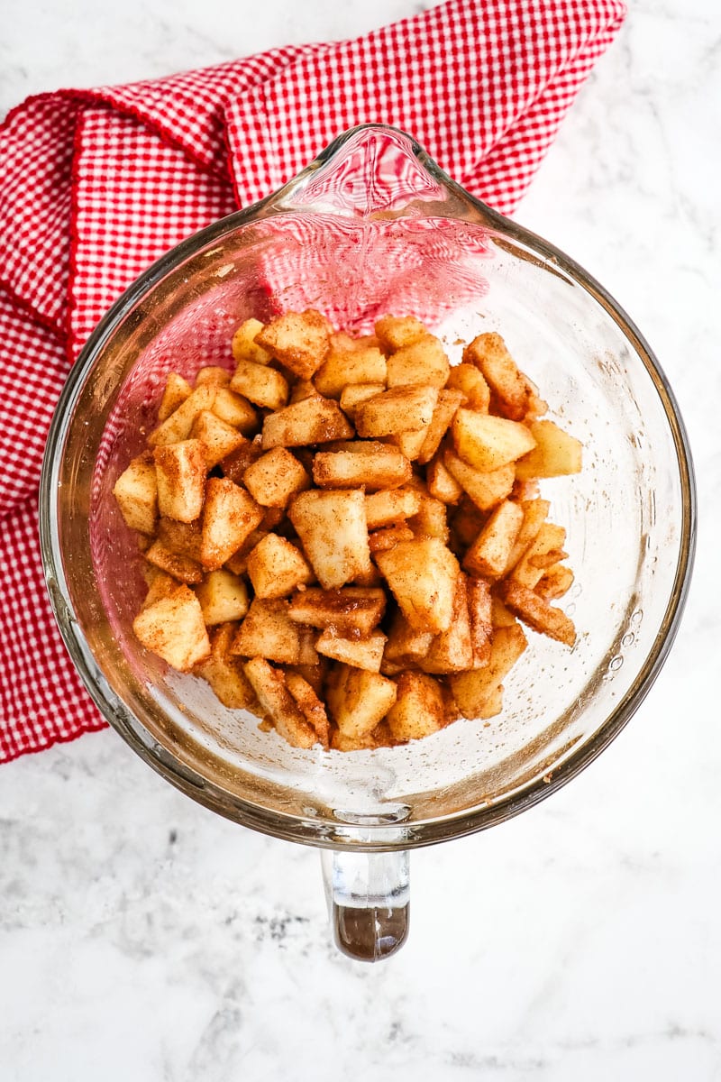Moist Dutch Apple Cake with Sour Cream - Delightful E Made
